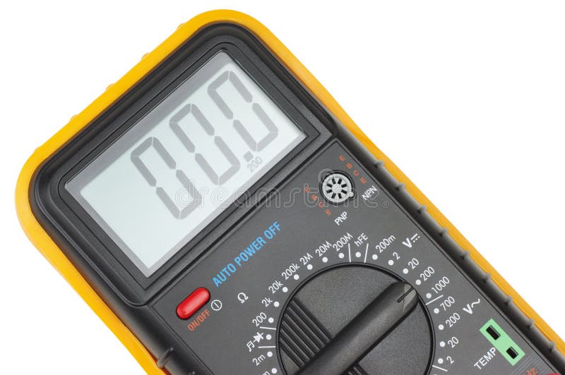 Measuring device stock image. Image of device, green - 38191721