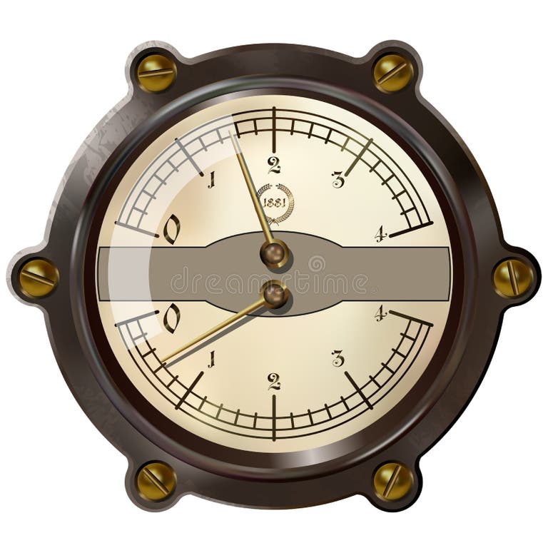Steampunk Gauge Stock Illustrations – 775 Steampunk Gauge Stock ...