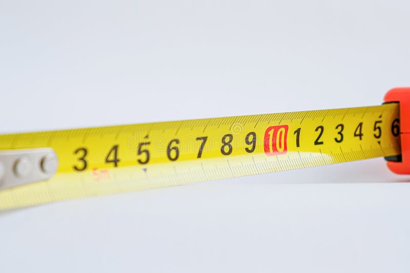 Measuring Device. Meter. a Working Tool on a White Background Stock ...