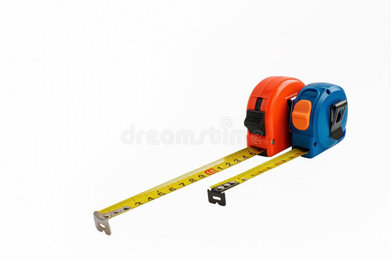 Measuring Device. Meter. a Working Tool on a White Background. Repair ...