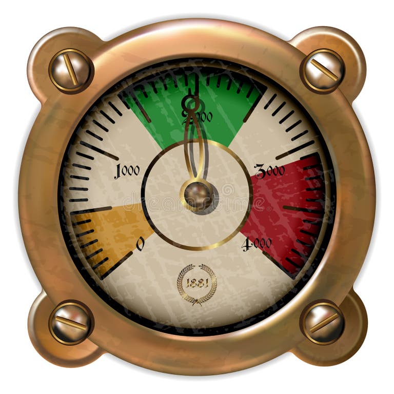 Steampunk Gauge Stock Illustrations – 775 Steampunk Gauge Stock ...