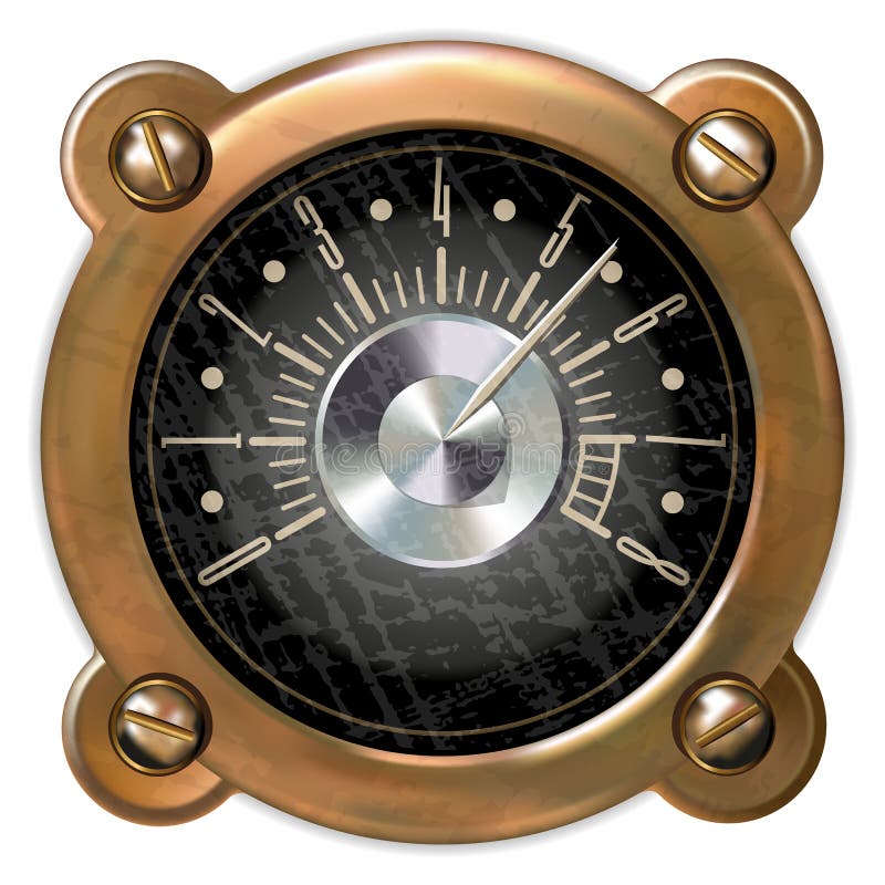 Measuring device vector stock vector. Illustration of needle - 61662982