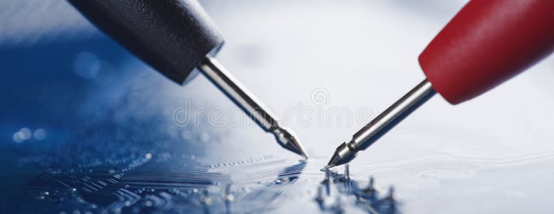 Measuring Electronic Signal from Component on the PCB. Electronics ...