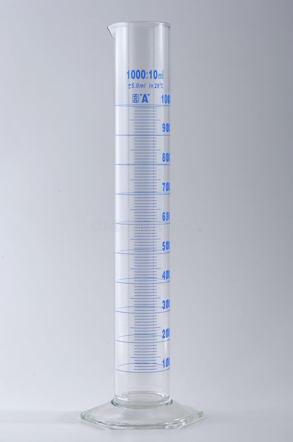 Measuring glass stock photo. Image of liquid, glass, laboratory - 12553024