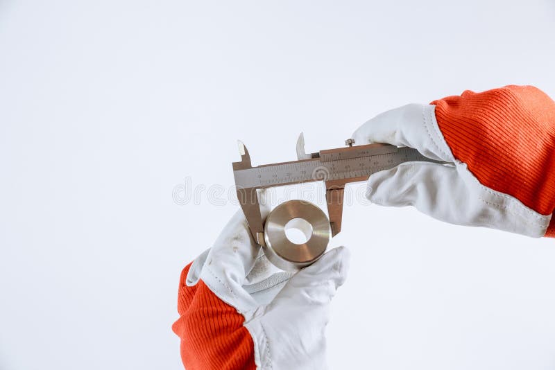 Measuring Inner Diameter, Outer Diameter, Length with a Caliper on a ...