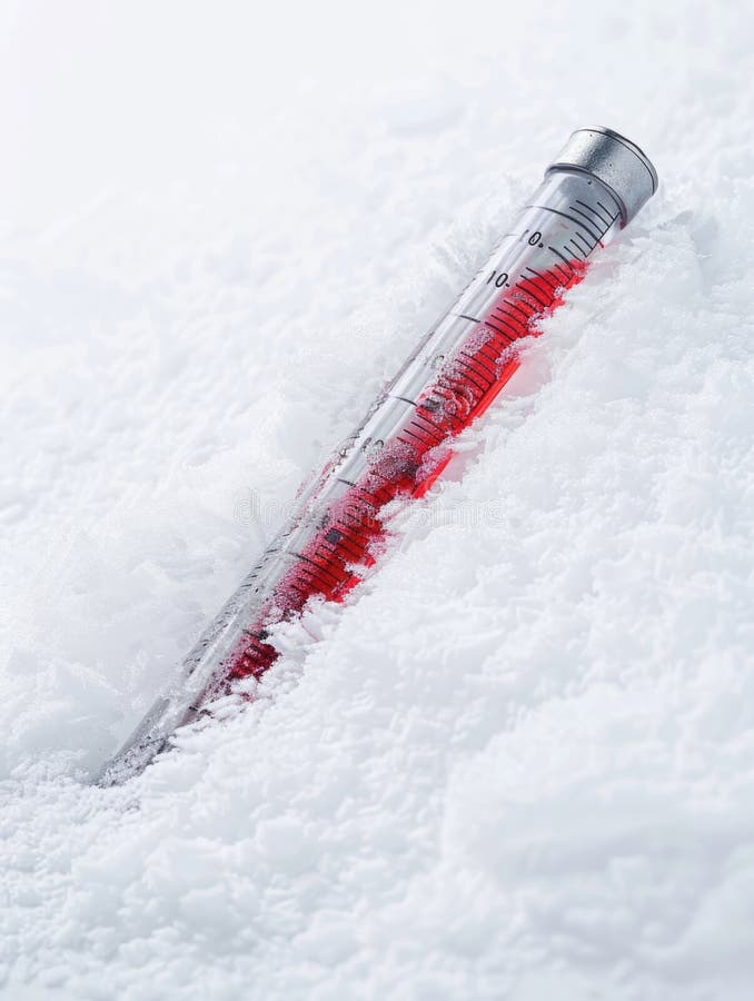 Measuring Instrument for Cold Environments Stock Photo - Image of ...