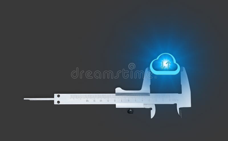Measuring Instrument Vernier Calipers Stock Photo - Image of measure ...