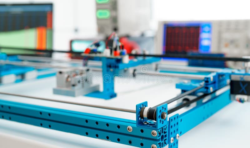 Measuring Instruments in the Optical Physics Laboratory Stock Photo ... Measuring Instruments in the Optical Physics Laboratory Stock Photo ...