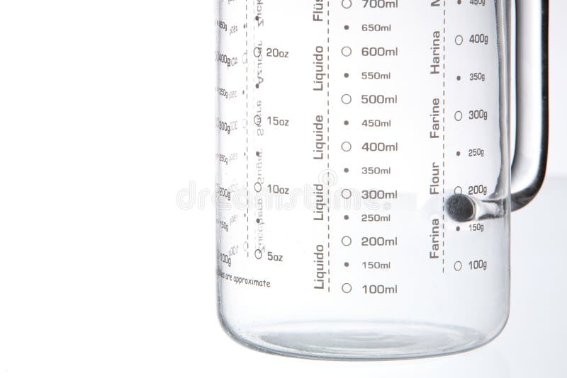 Measuring jar stock image. Image of notch, pitcher, concept - 53815115