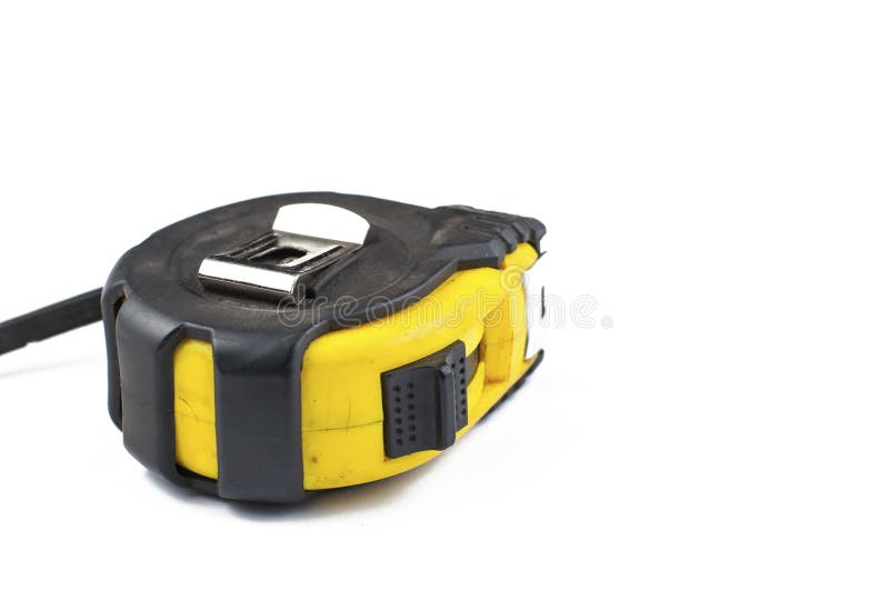 Measuring Meter Isolated on White Background.Copy Space Stock Image ...