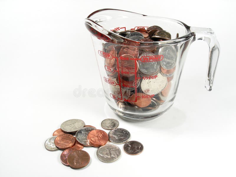 Measuring Money stock photo. Image of coins, budgeting - 3439408