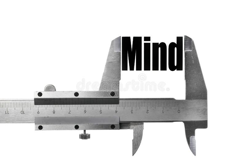 Measuring our minds stock image. Image of innovation - 36101343