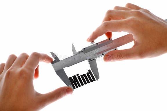 Measuring our minds stock image. Image of intellect, achievement - 42132441