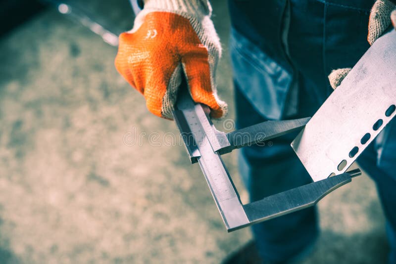 Measuring Production Elements Stock Image - Image of horizontal, tool ...