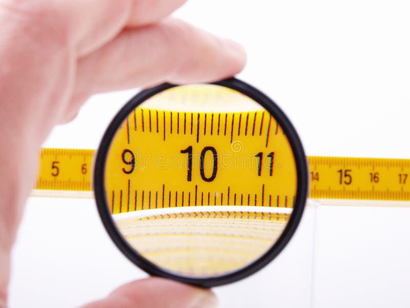 Measuring ruler stock image. Image of scale, tailor, control - 4088693