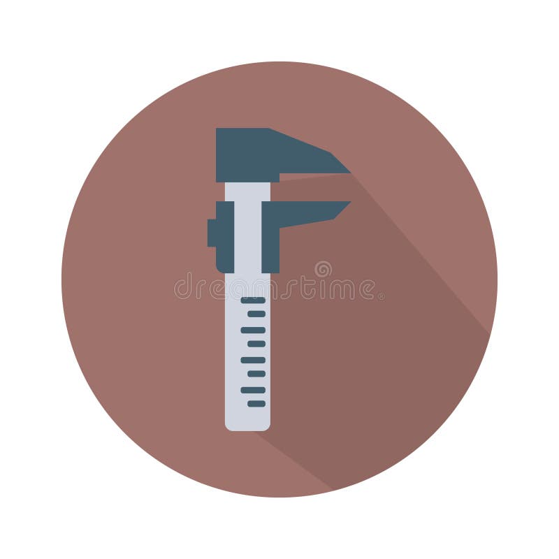 Measuring Ruler Color Vector Icon Which Can Easily Modify or Edit Stock ...