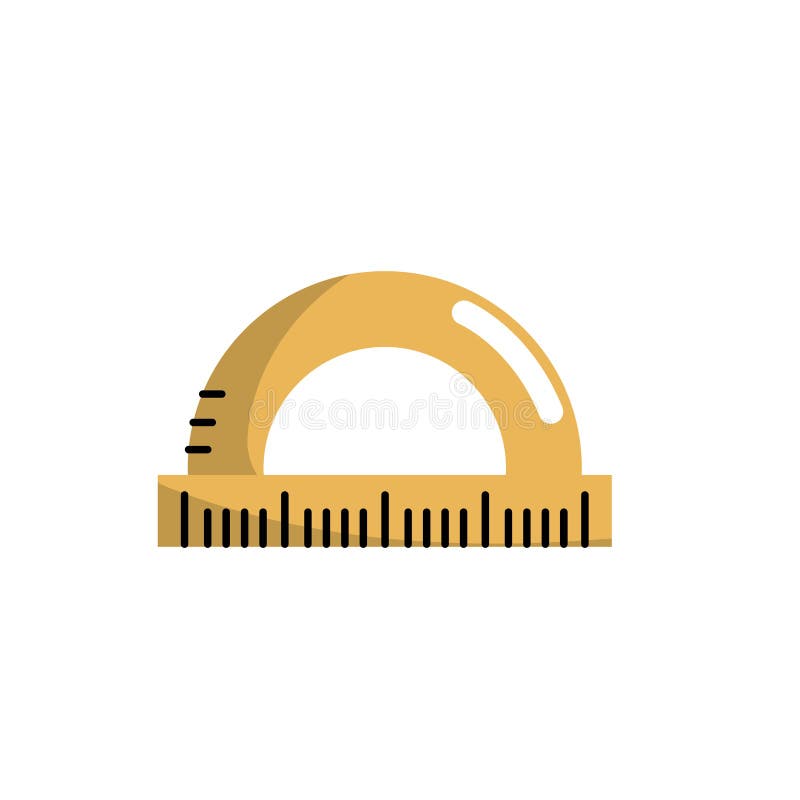 Measuring Ruler School Tool Design Stock Vector - Illustration of ...