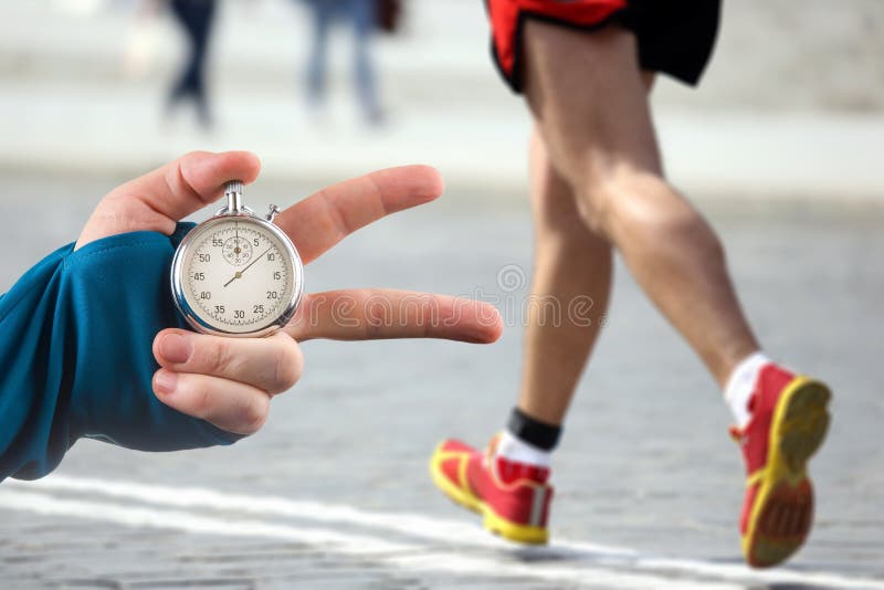 Measuring the Running Speed of an Athlete Using a Mechanical Stopwatch ...