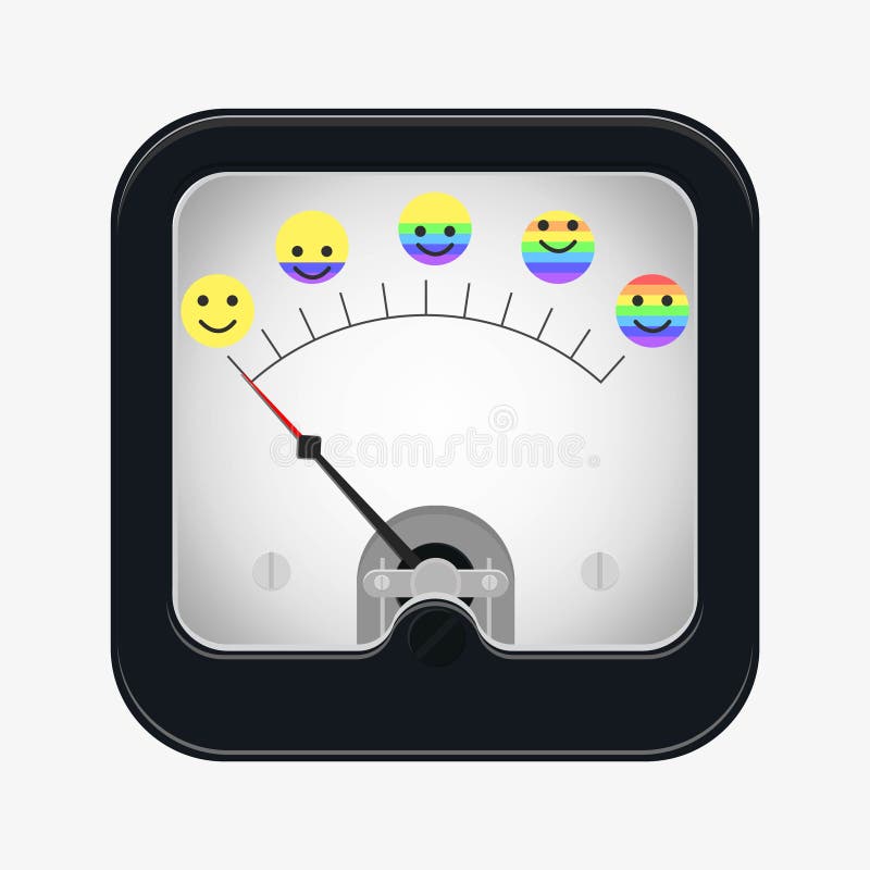 Measuring Scale Illustration Stock Illustration - Illustration of joke ...