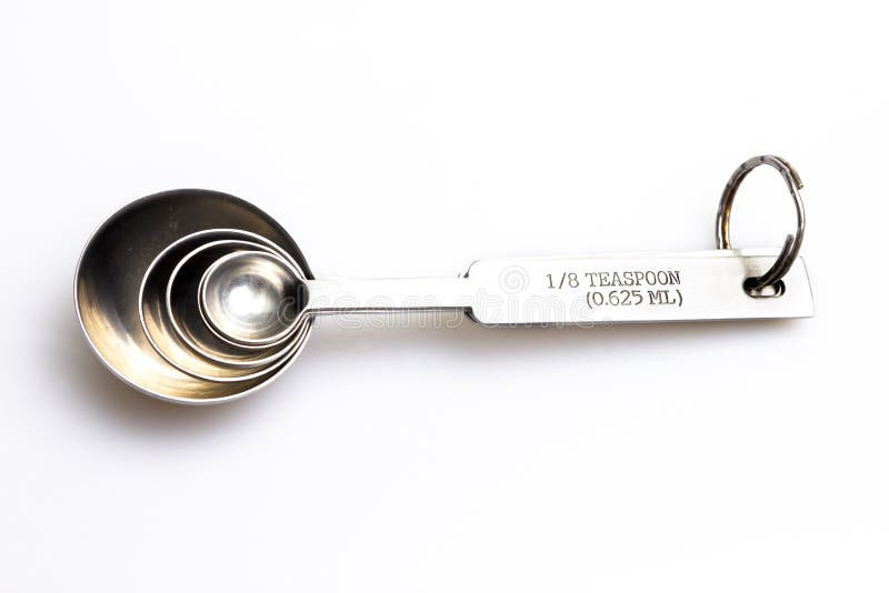 Measuring spoons stock image. Image of group, variation - 31489589