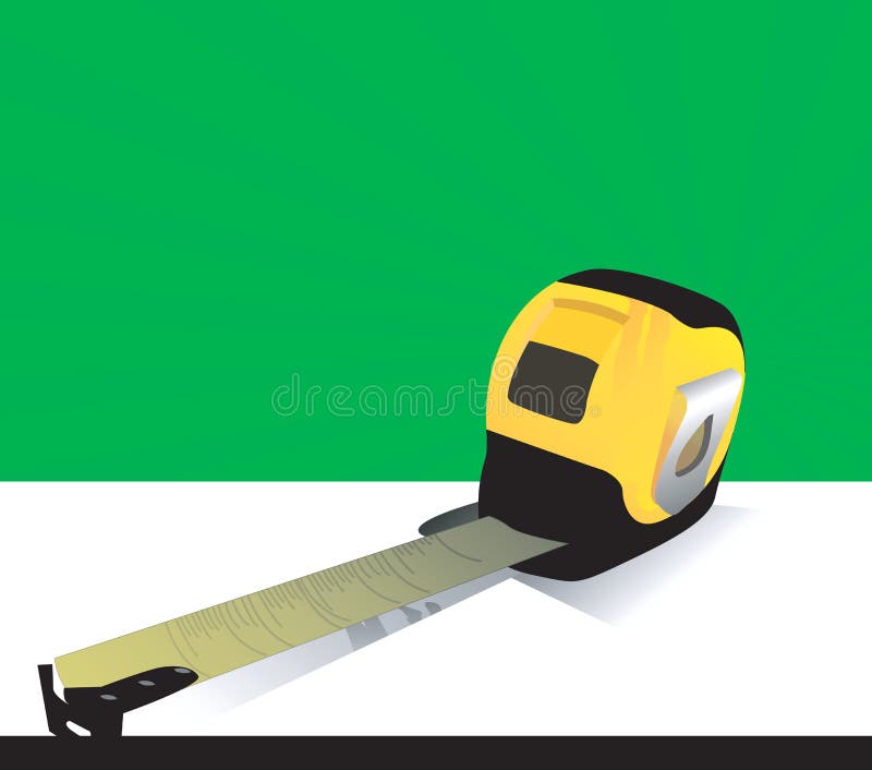 Measuring Tape Clip Art Illustration Vector Isolated Stock Vector ...