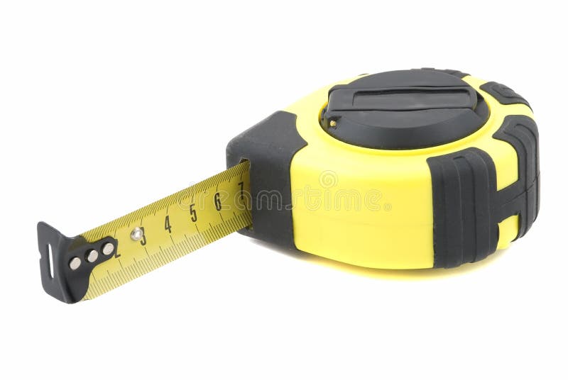 Measuring Tape, Level and Pencil Stock Image - Image of instrument ...