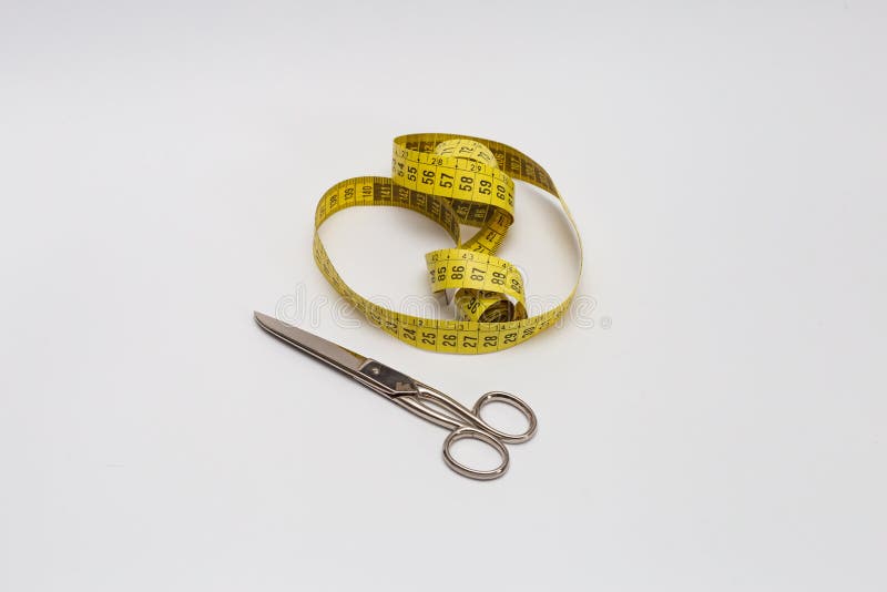 Measuring Tape in Centimeter Stock Photo - Image of white, fashion ...