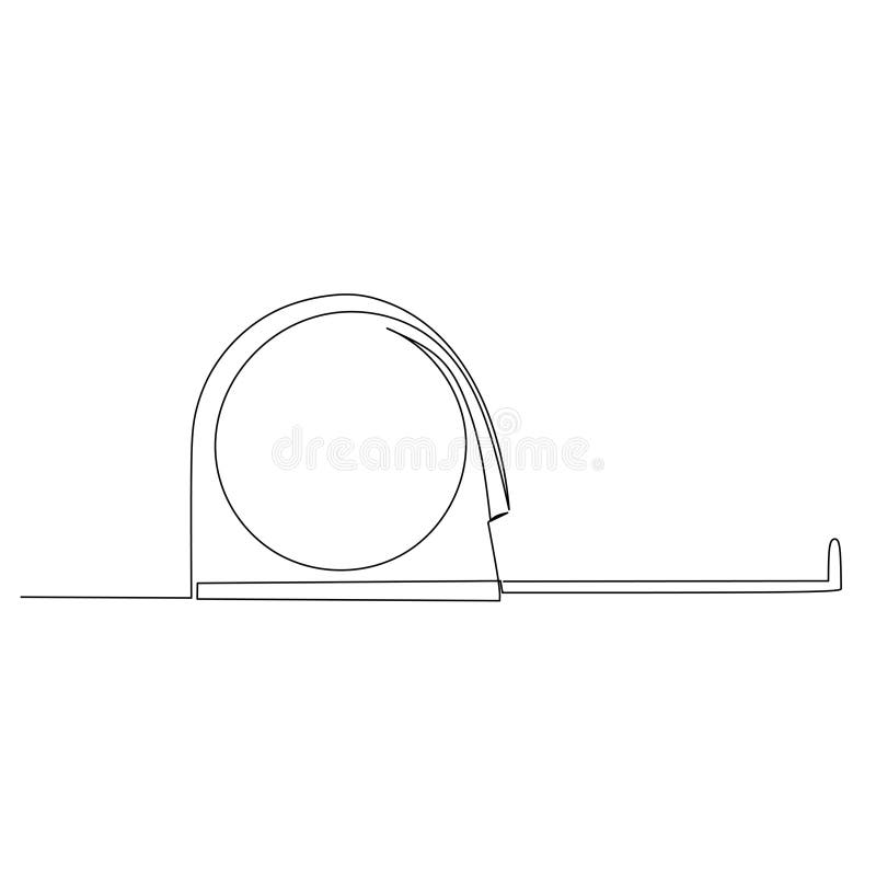 Measuring Tape Drawing Stock Illustrations – 3,187 Measuring Tape ...