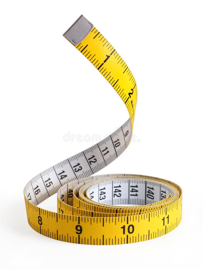 Measuring tape stock image. Image of tapeline, roll, rolled - 52338603
