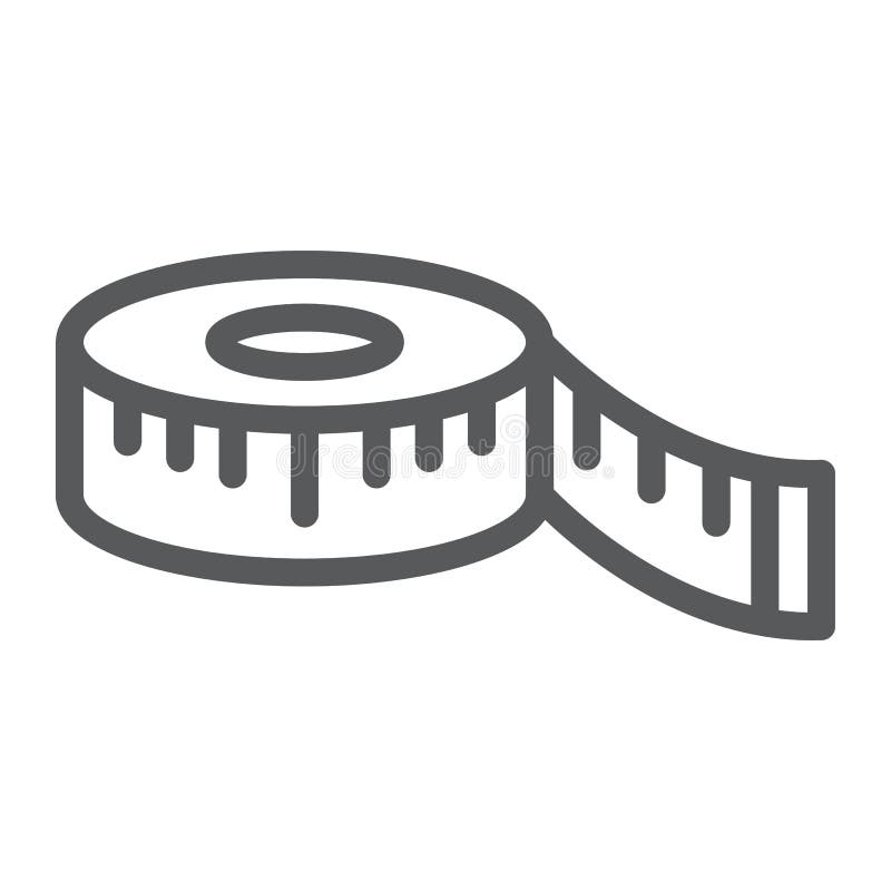 Measuring Tape Stock Vector Illustration Of Curl Precision 38300105