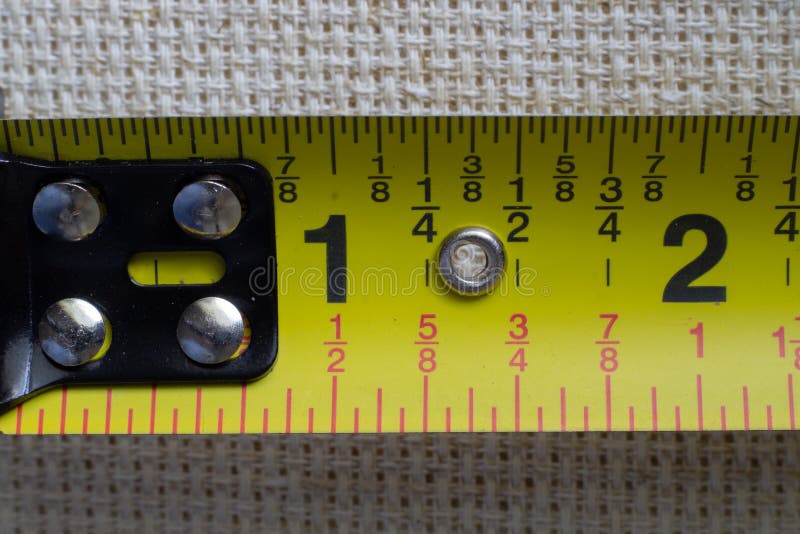Measuring Tape Macro Close Up Stock Image - Image of crane, empire ...