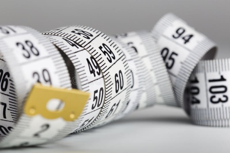 Measuring Tape Tailor with Indicators in Form of Centimeters Stock ...