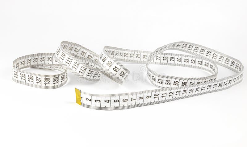 A Measuring Tape Used by Tailors for Sewing Clothes. Sewing Concept ...