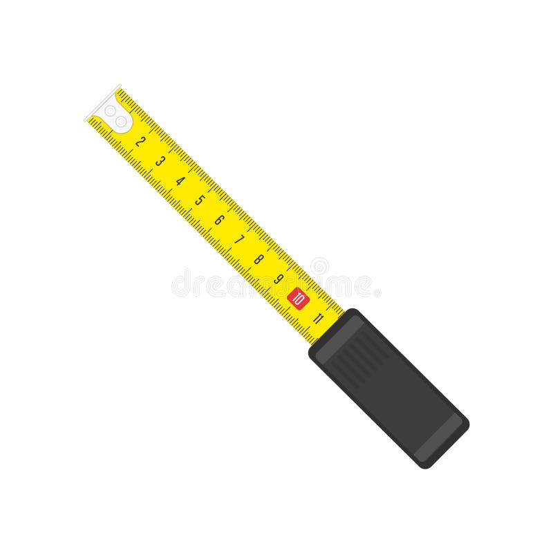 Measuring tape vector stock vector. Illustration of measurement - 310161546