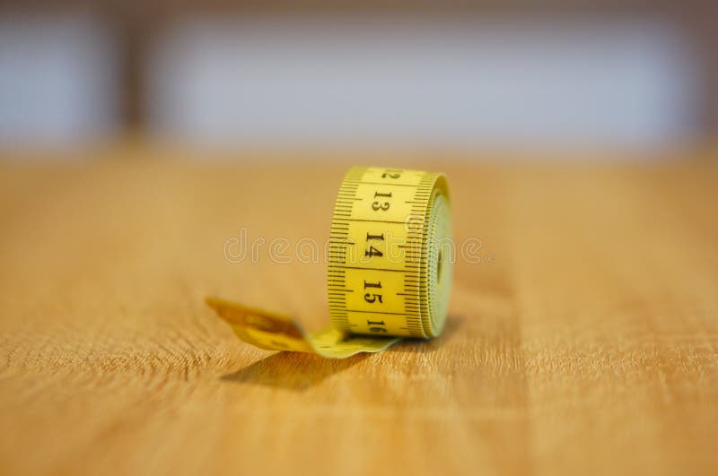 Measuring tape stock photo. Image of rolled, table, tool - 67712648