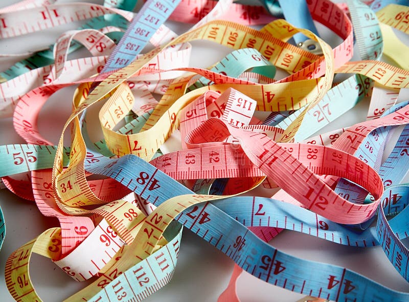 Measuring tapes stock image. Image of loss, centimeter - 1449489