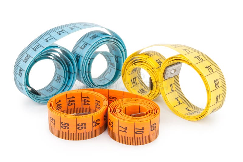 Measuring tapes stock image. Image of swirl, spiral, hobbies - 90910843