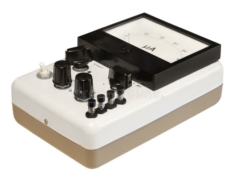 Measuring and Testing Instrument Stock Photo - Image of resistance ...