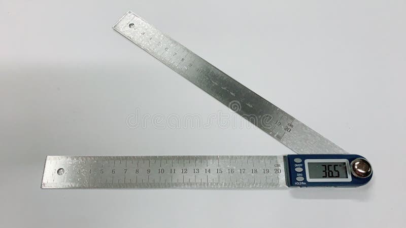 Digital angle rule stock image. Image of rule, tool - 182954011