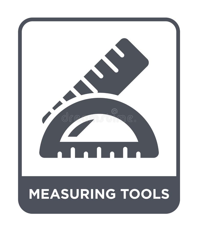 Measuring Tools Icon in Trendy Design Style. Measuring Tools Icon ...