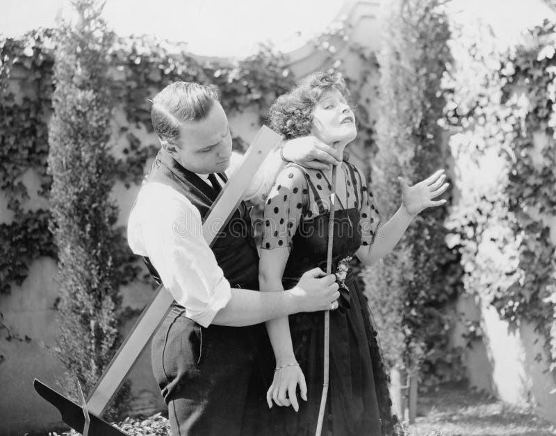 Measuring up stock image. Image of daytime, confuse, couples - 51997087