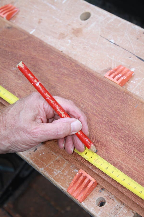 Measuring wood stock photo. Image of improvement, hammer - 11015600