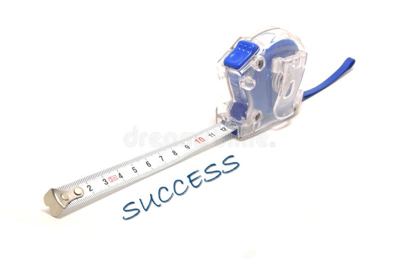 Measuring your success stock image. Image of aspirations - 18733371