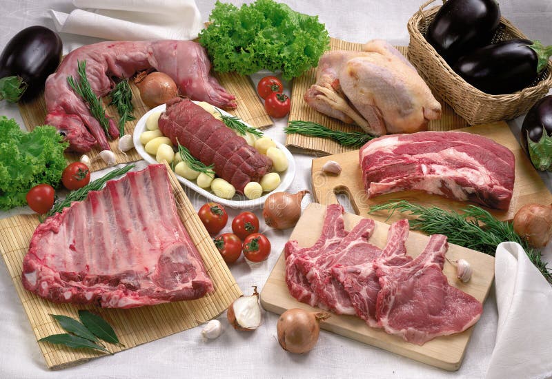 Meat Mix stock photo. Image of fillet, muscle, pork, chop - 34500016