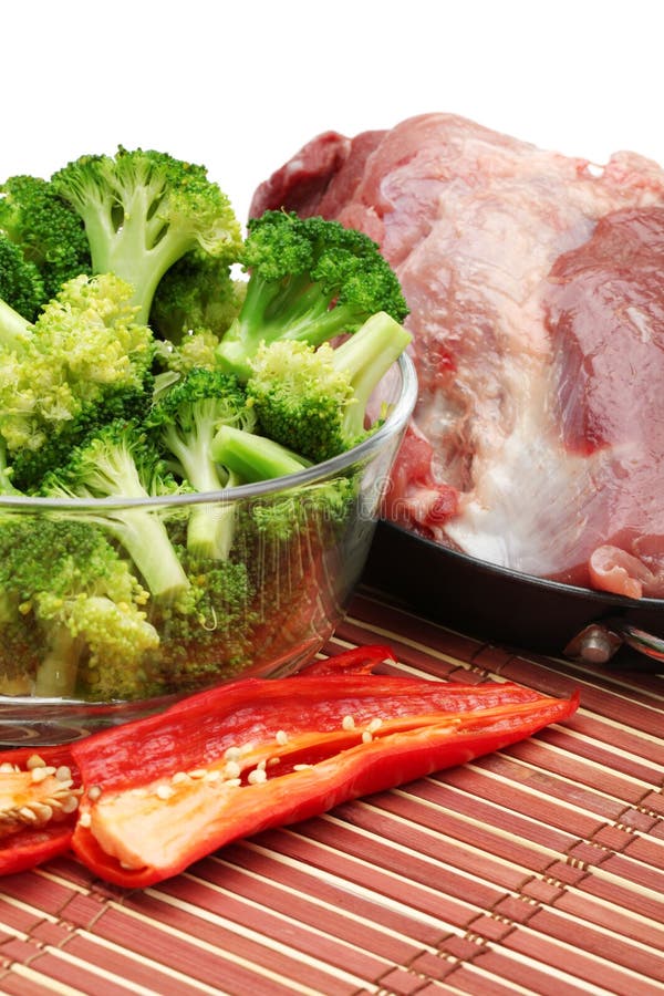 Meat stock image. Image of chops, beef, main, loins, barbecue - 28002805