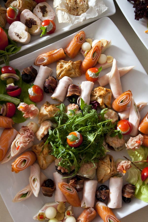 Meat appetizers stock image. Image of appetizer, olive - 11634067
