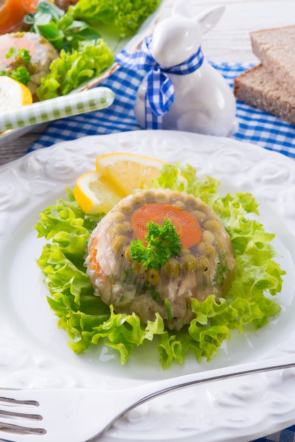 Meat aspic stock image. Image of gourmet, appetizer, cheese - 29558005
