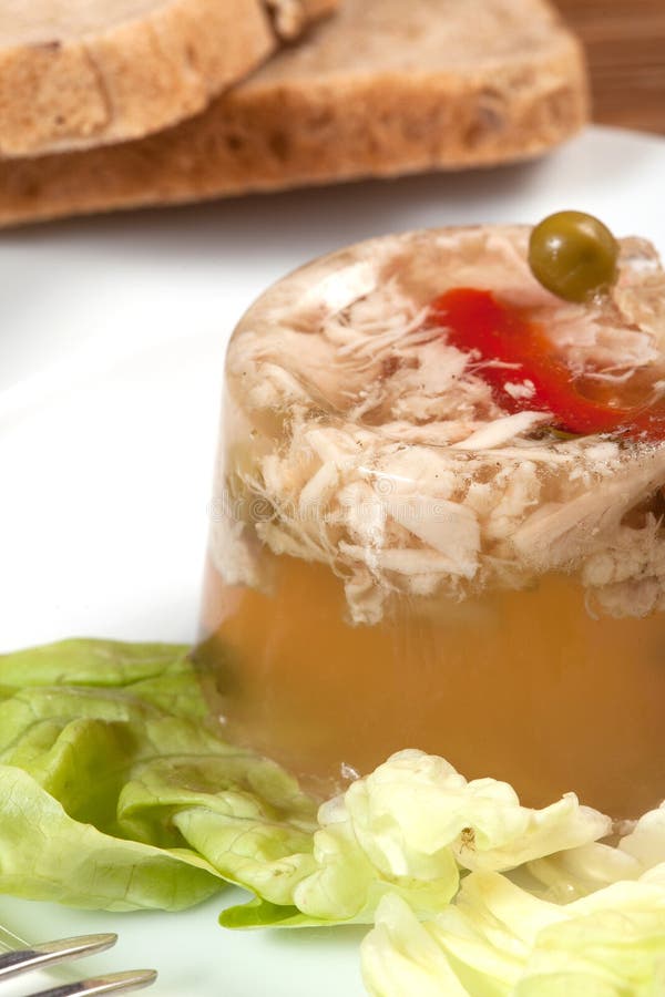 Meat aspic stock photo. Image of food, eating, delicatessen - 37060254