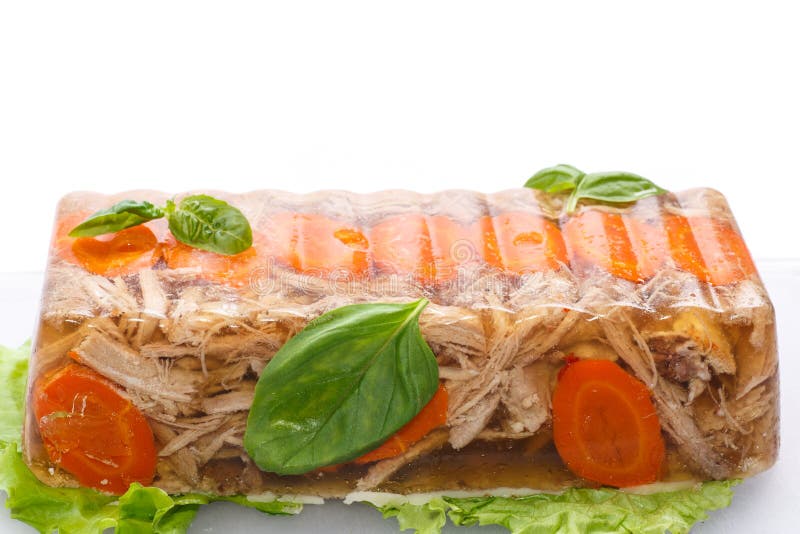 Meat aspic stock image. Image of cold, boiled, appetizer - 35269465