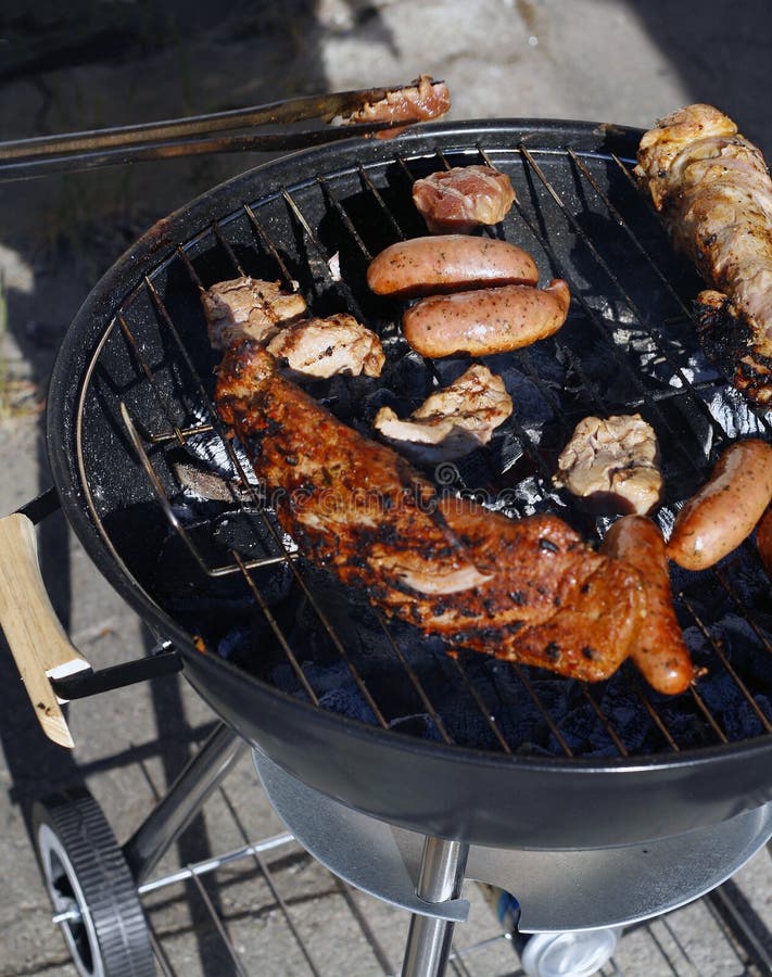 Grilling Gone Bad stock photo. Image of meal, barbecue - 2984920